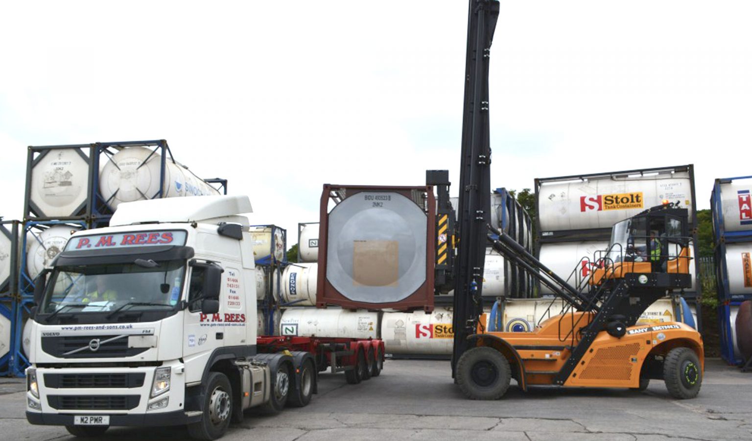 Empty Container Handlers | SANY | Cooper Handling